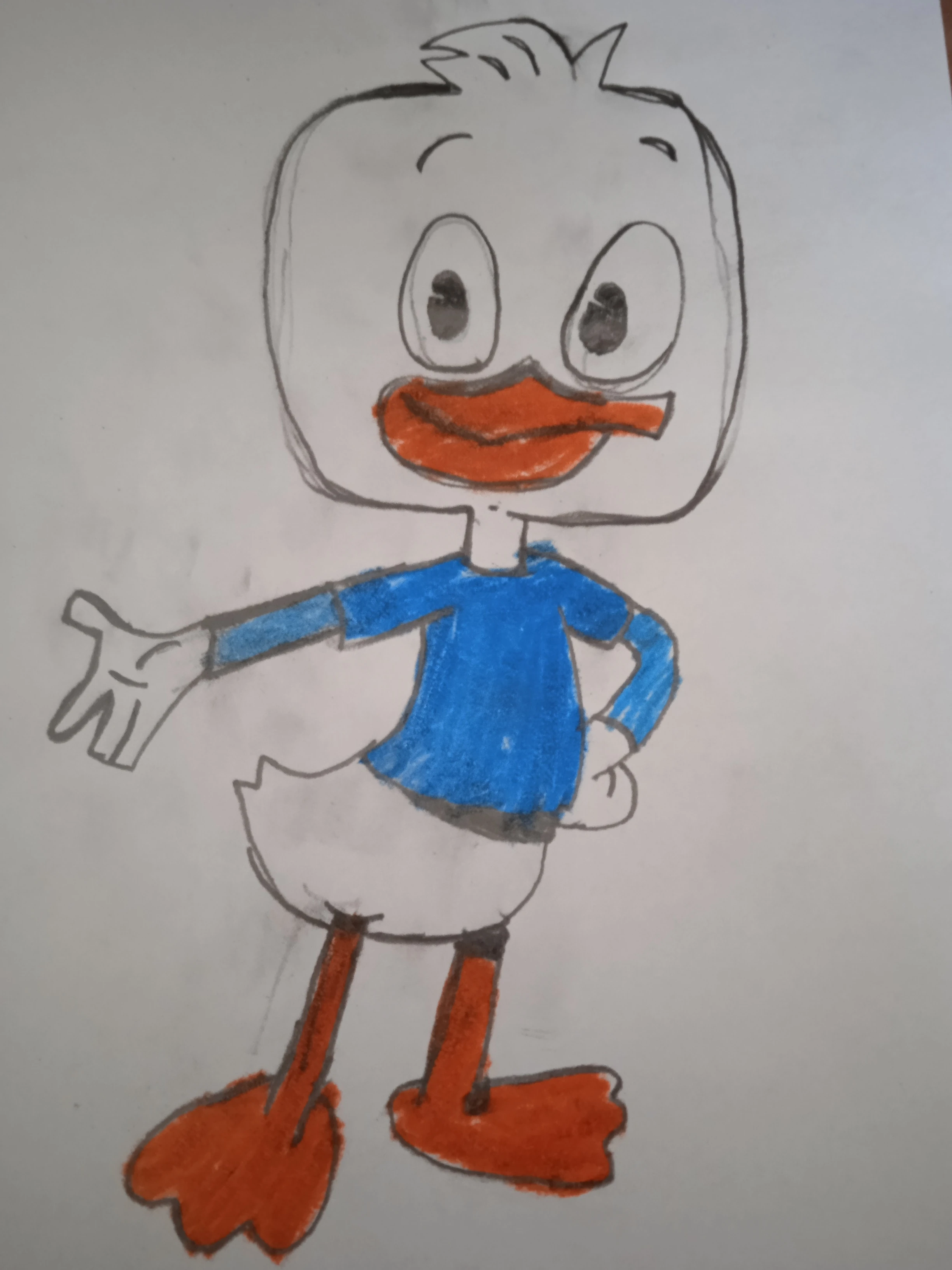 My drawing of Dewey | Fandom