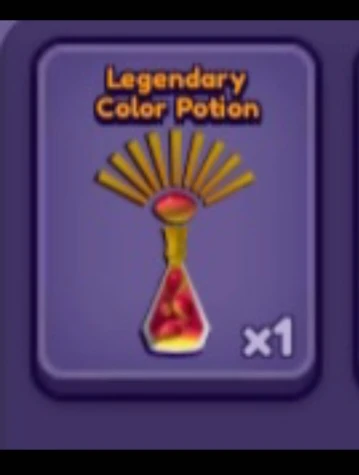 Selling legendary color potion | Fandom