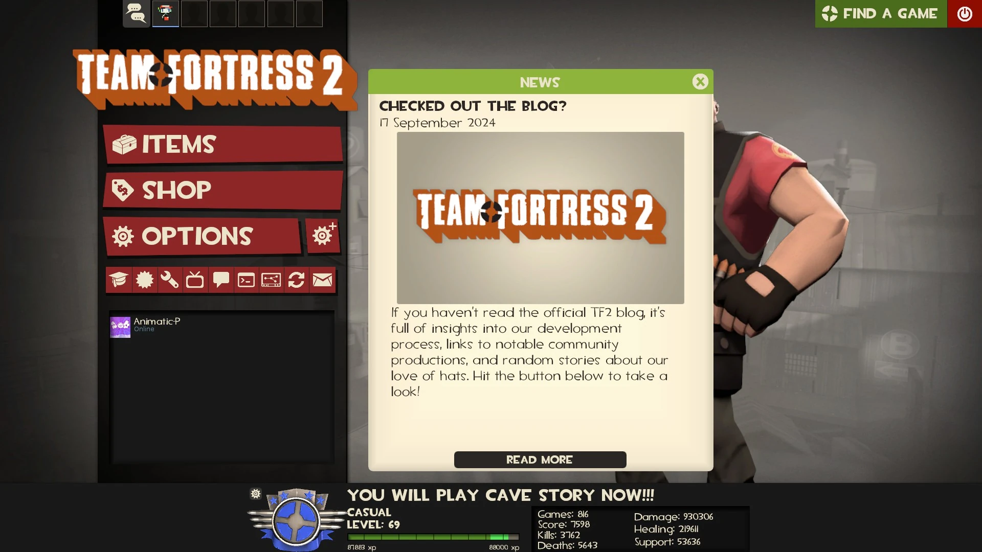 team fortress 2 title screen reveal | Fandom