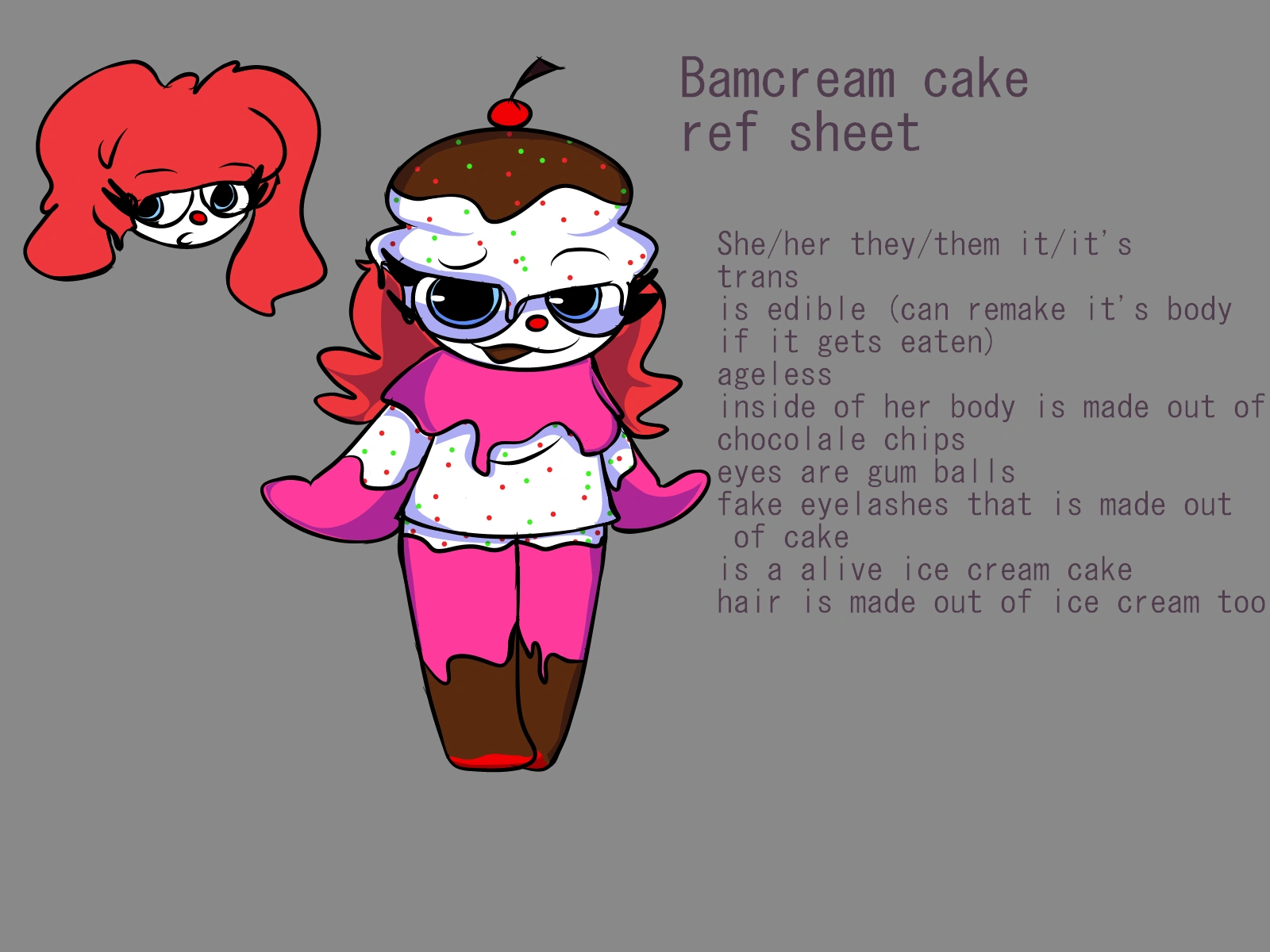 Give me a headcanon of my dumb bambisona | Fandom