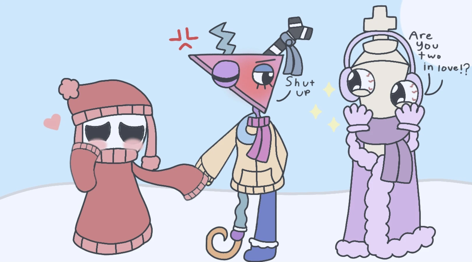 Kinger is third wheeling (more winter spaghetti-os) | Fandom
