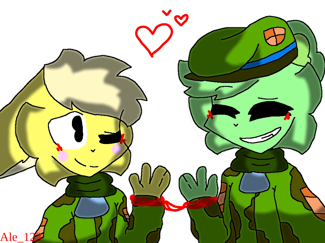 Flippy x Cuddles (My military a.u) | Fandom