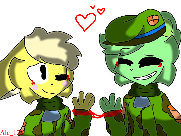Flippy x Cuddles (My military a.u) | Fandom