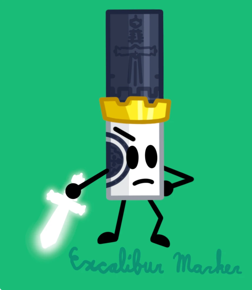 Excalibur Marker spotted in set 9 | Fandom