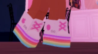 Got the pastel high tops! | Fandom