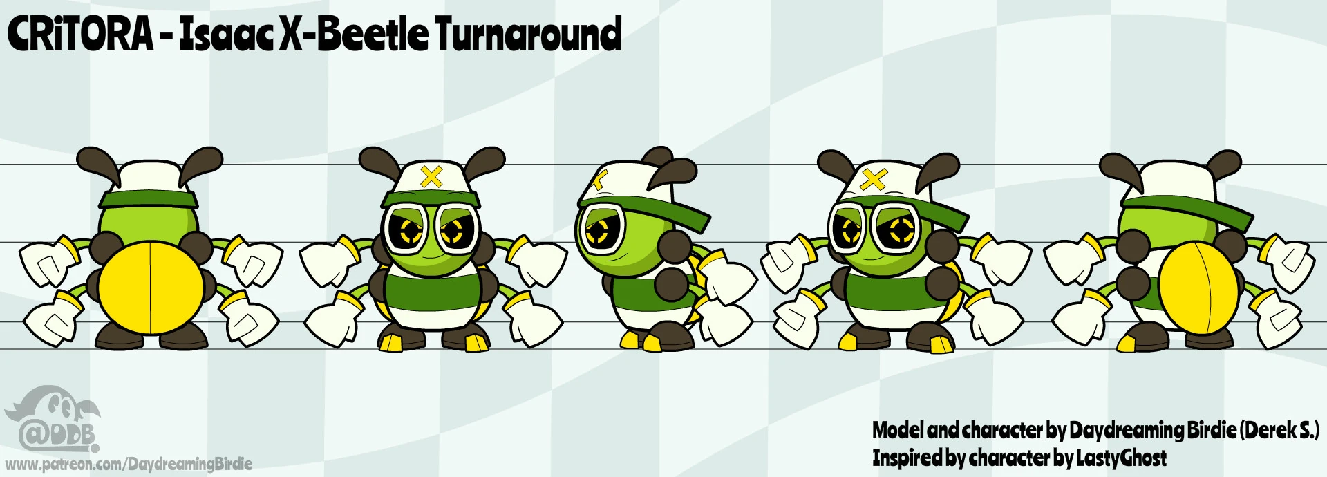 Will there be more Turnarounds of characters from CRITORA abnormal and ...