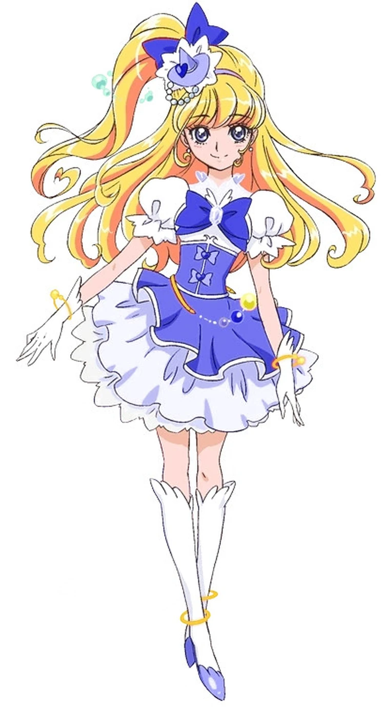 All of the pink cures but BLUE!? | Fandom