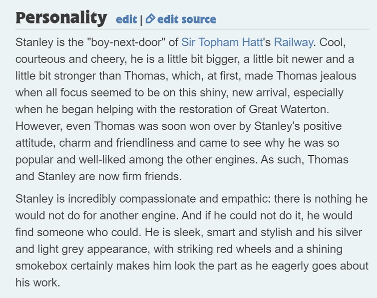 Stanley is boring, and here's why (and also his wiki page sucks). | Fandom