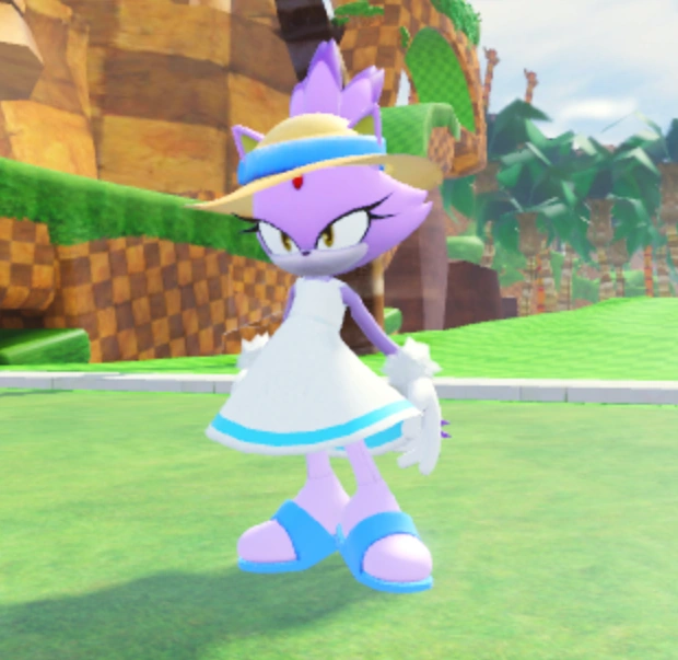I got summer blaze in sonic party on Roblox! | Fandom