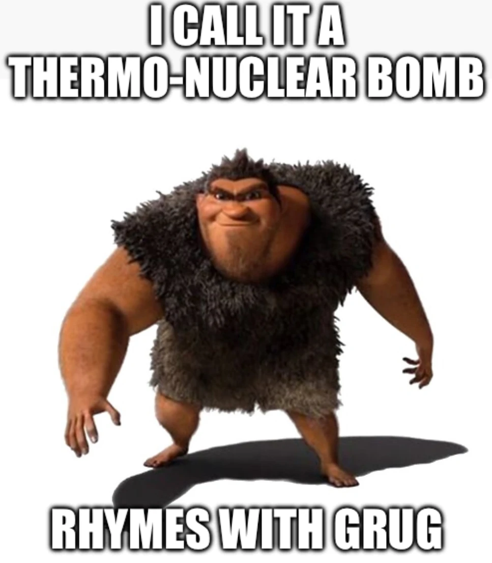 Rhymes with grug | Fandom