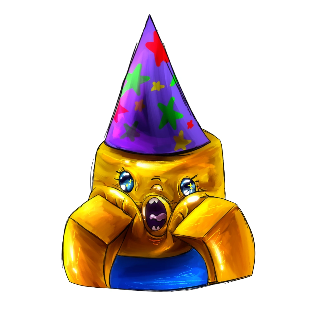 Party Noob sticker i made | Fandom