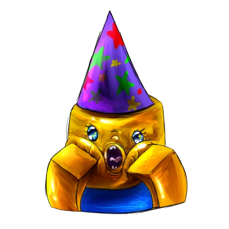 Party Noob sticker i made | Fandom