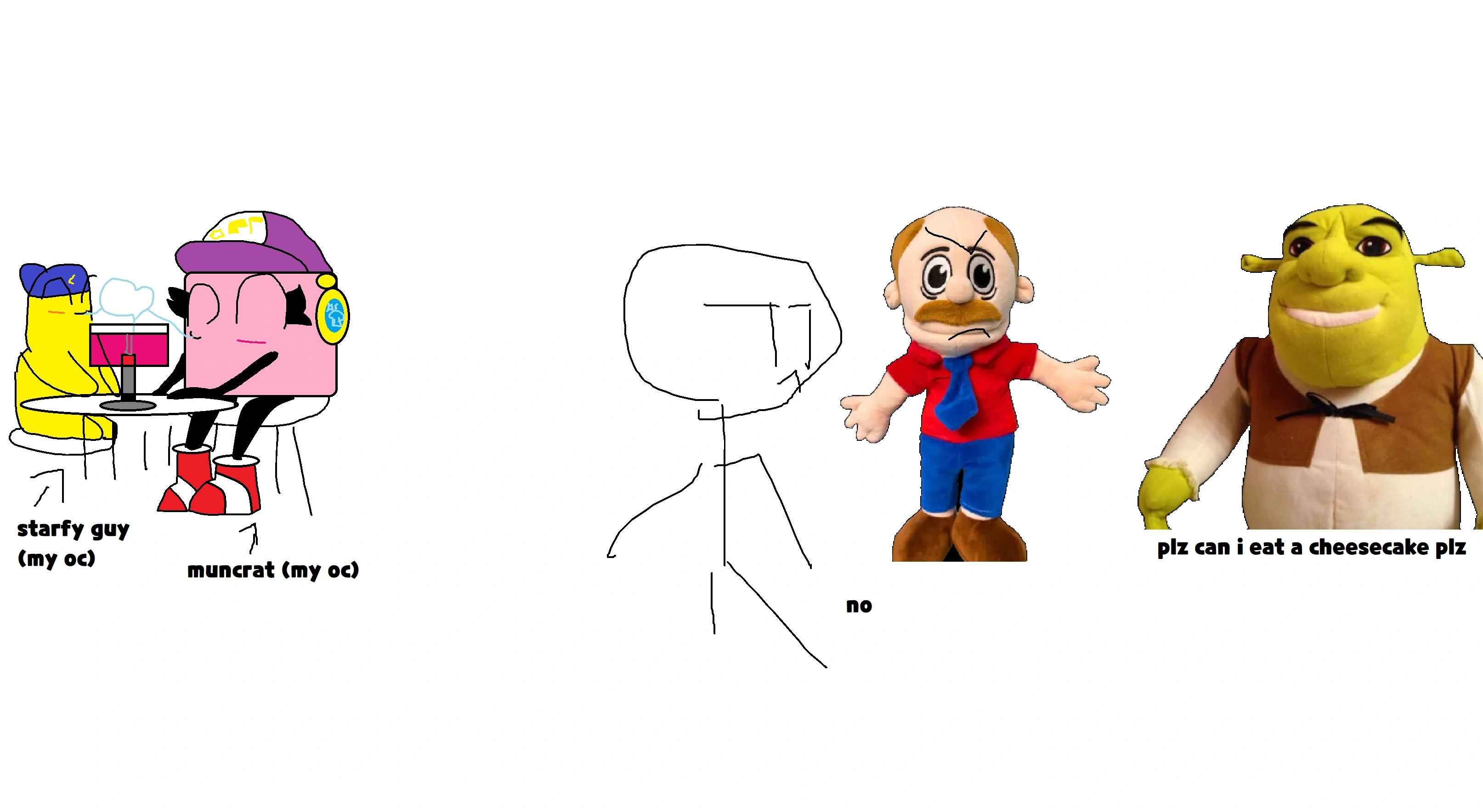 Shrek begs mario for a cheesecake | Fandom