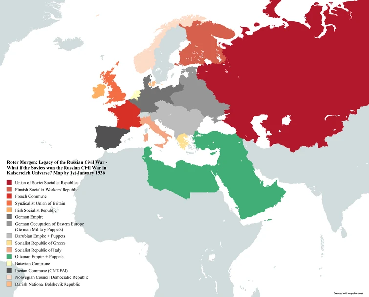 Roter Morgen: Legacy of the Russian Civil War - Map Concept for a ...