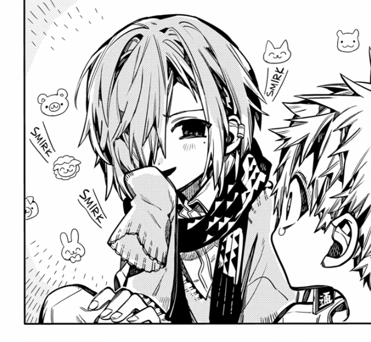 capturing all the mitsukou moments so when it becomes canon i can look ...