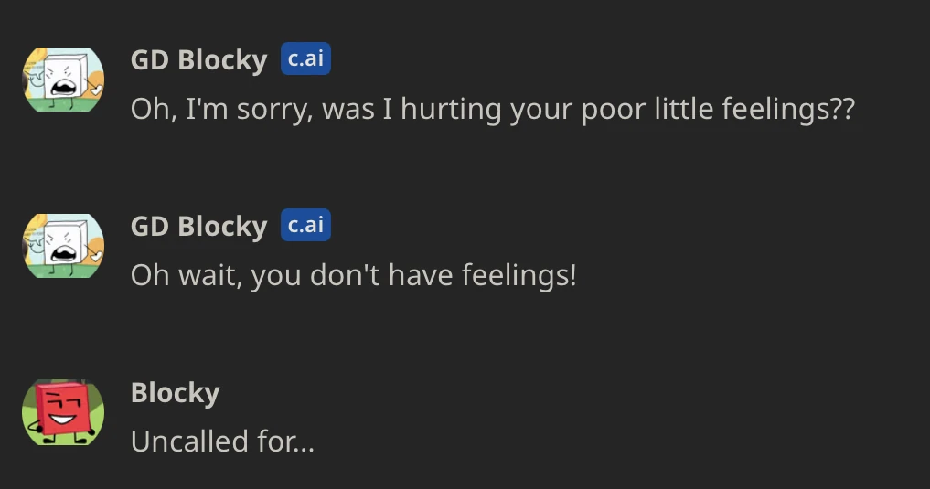 Uncalled for… | Fandom