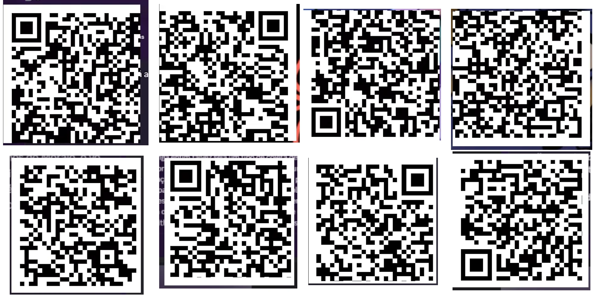 Todas as partes dos QR codes do Mundo Torajo Jovem | Fandom