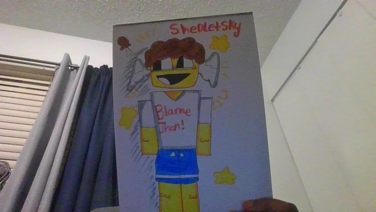 I drew shedletsky in my setchbook | Fandom
