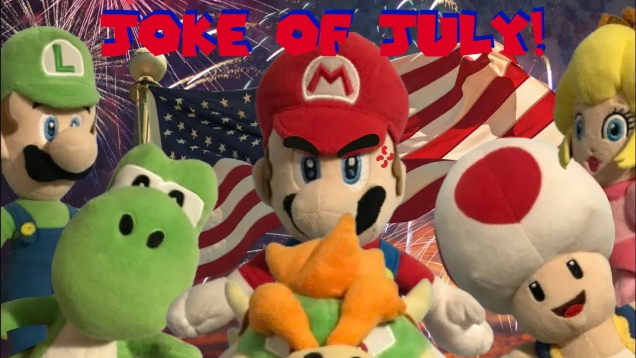 Here's a new video I made all about 4th of July with the Mario crew ...
