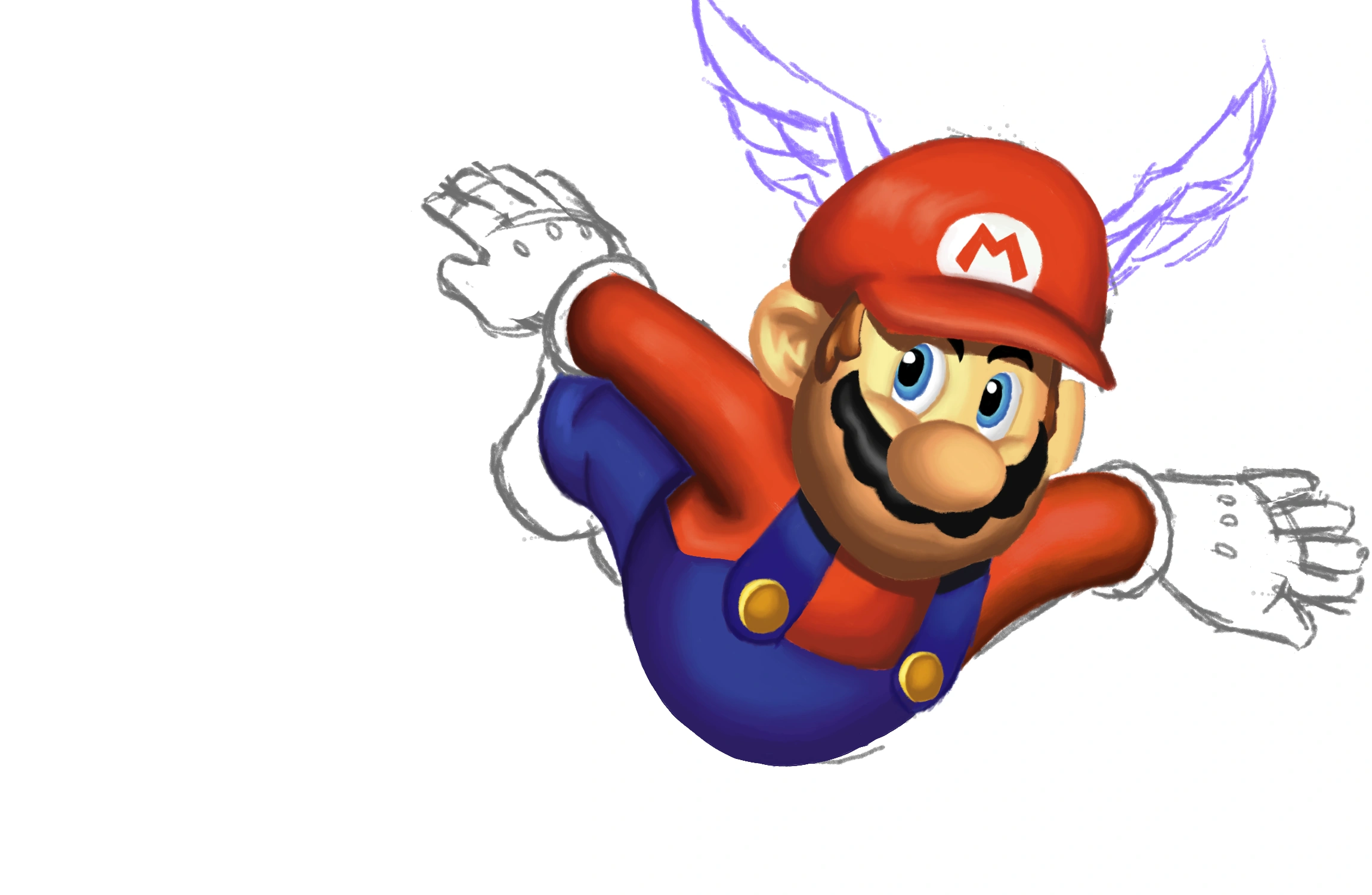 mario sixty four wip | Fandom