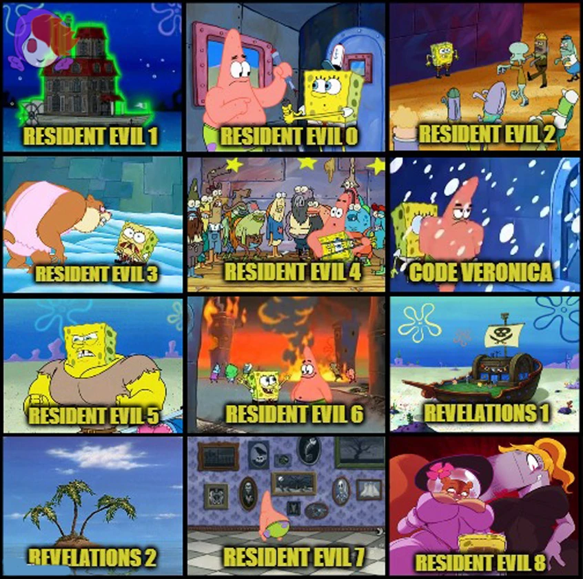 Resident Evil Franchise Spongebob Version | Fandom