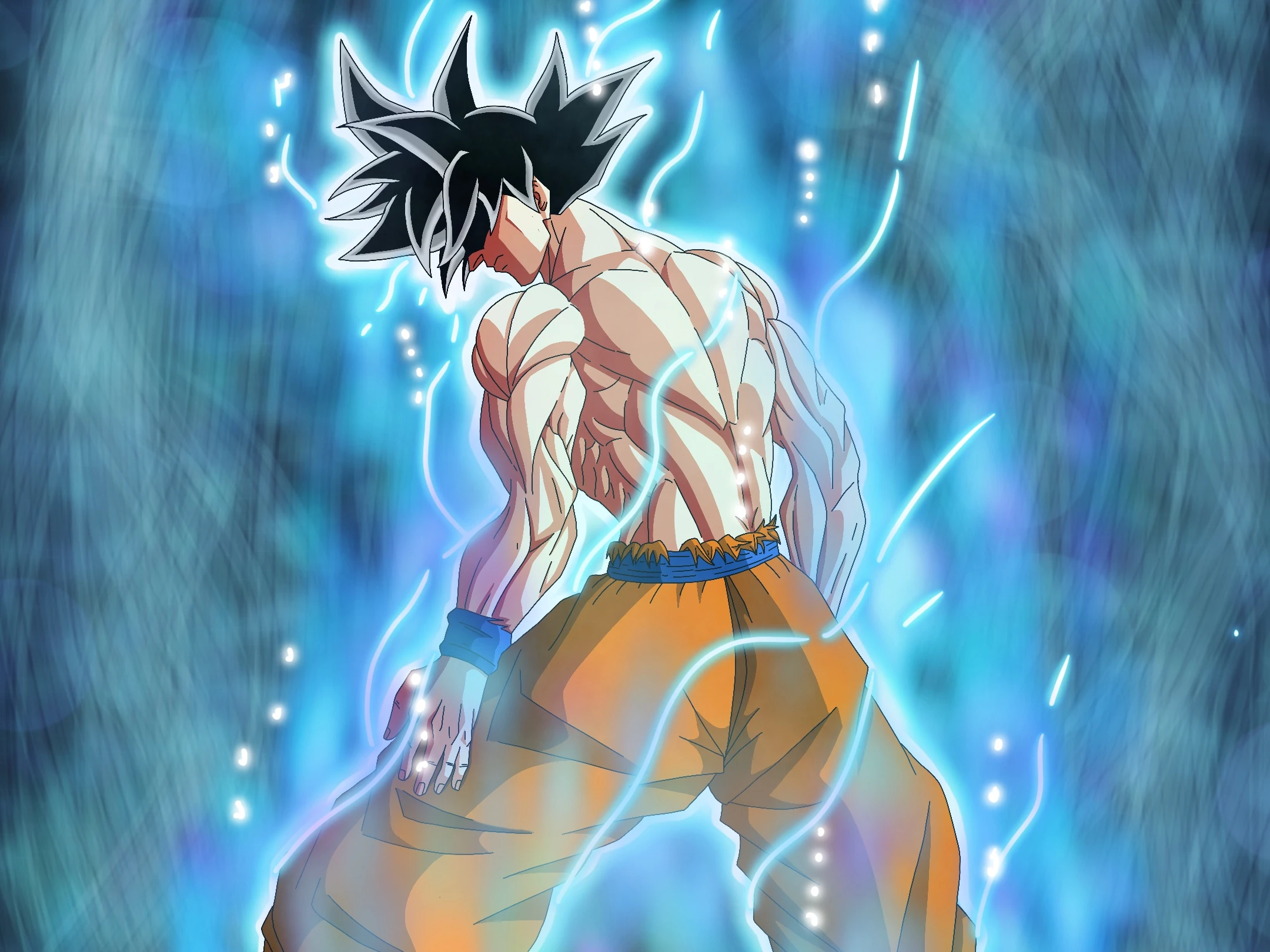 Finished UI sign Goku drawing | Fandom