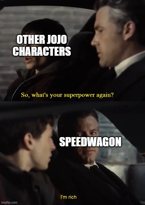 Battle Tendency's Speedwagon in nutshell | Fandom