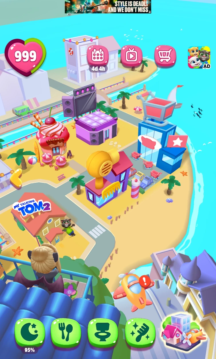my talking tom 2 lives near my talking angela 2 | Fandom