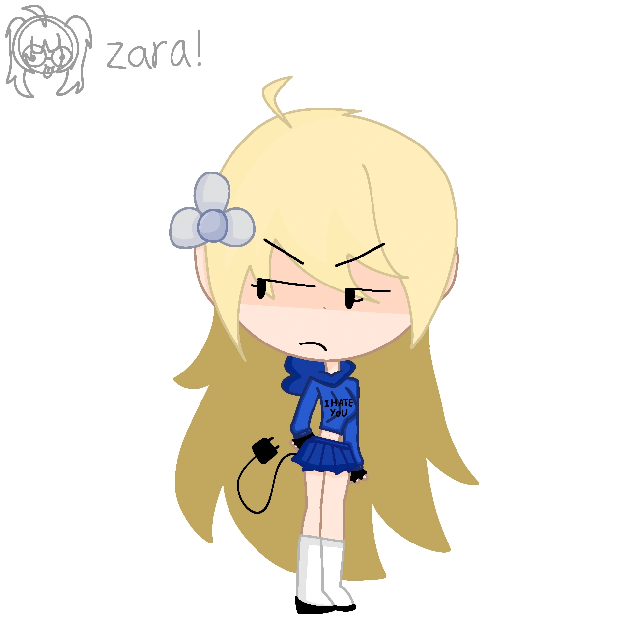 What the sigma did I change her hair to blonde😳😳 | Fandom