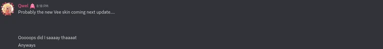 new vee skin | Fandom