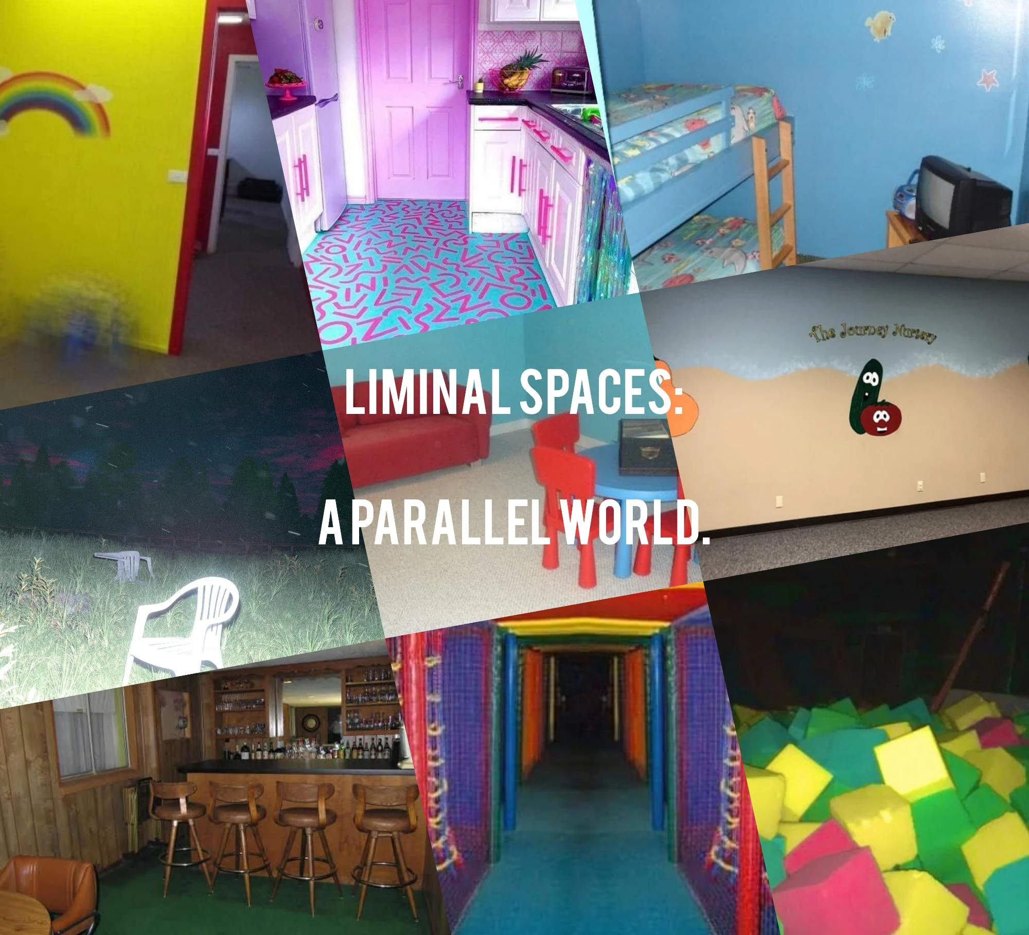 If liminal spaces were video game posters. | Fandom