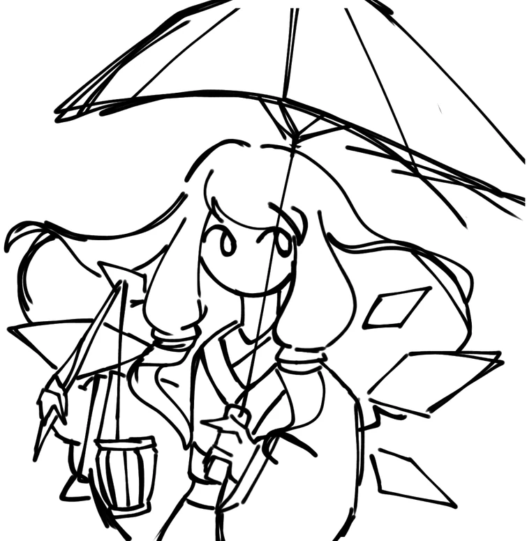 That crusty ahh umbrella wagasa are moron to draw | Fandom