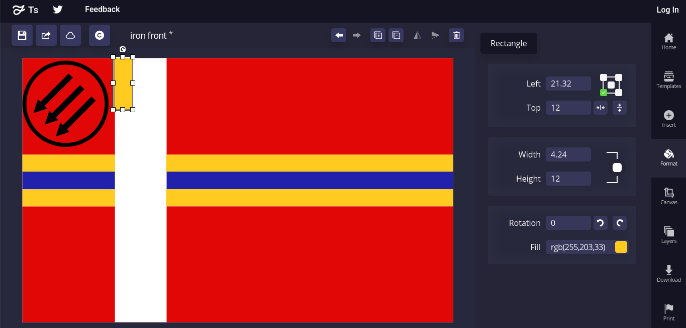 just posted but, working on a new flag | Fandom