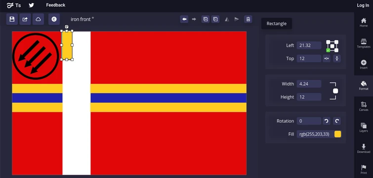 just posted but, working on a new flag | Fandom