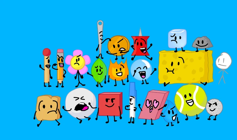 I made everyone in BFDI in a art. | Fandom