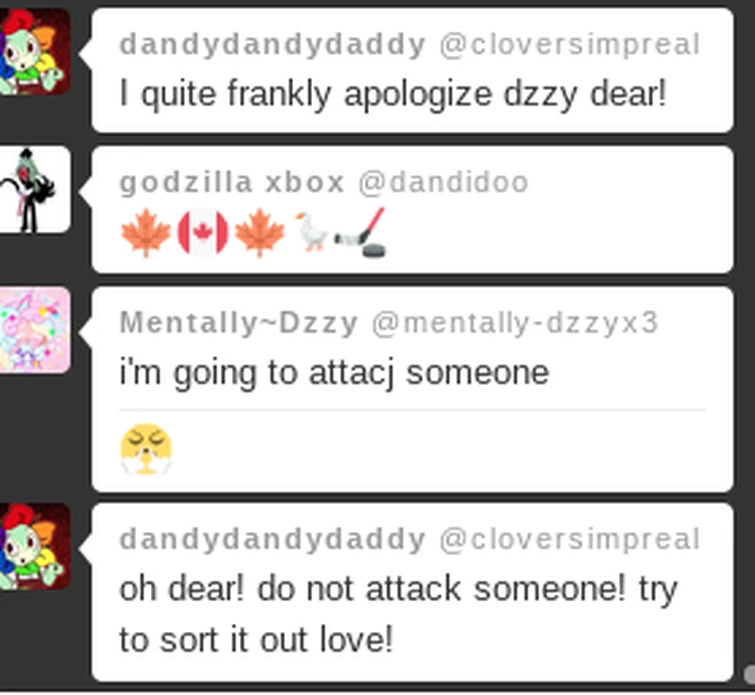 ah! i must take it upon myself to share these delightful messages! | Fandom