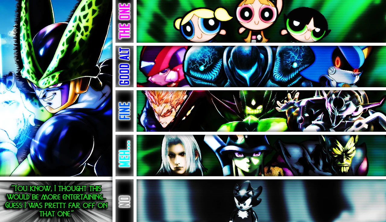 (Dragon ball) Cell MU Tier list | Fandom