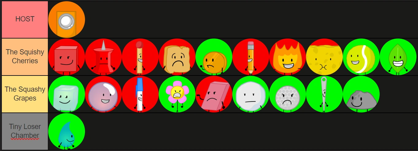 BFDI but it's color-based 2 | Fandom