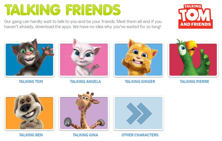 The Removal of the Talking Friends characters | Fandom