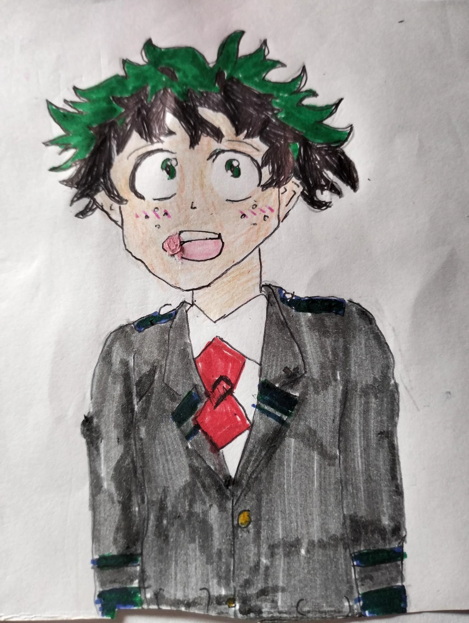 I drew Deku-kun | Fandom