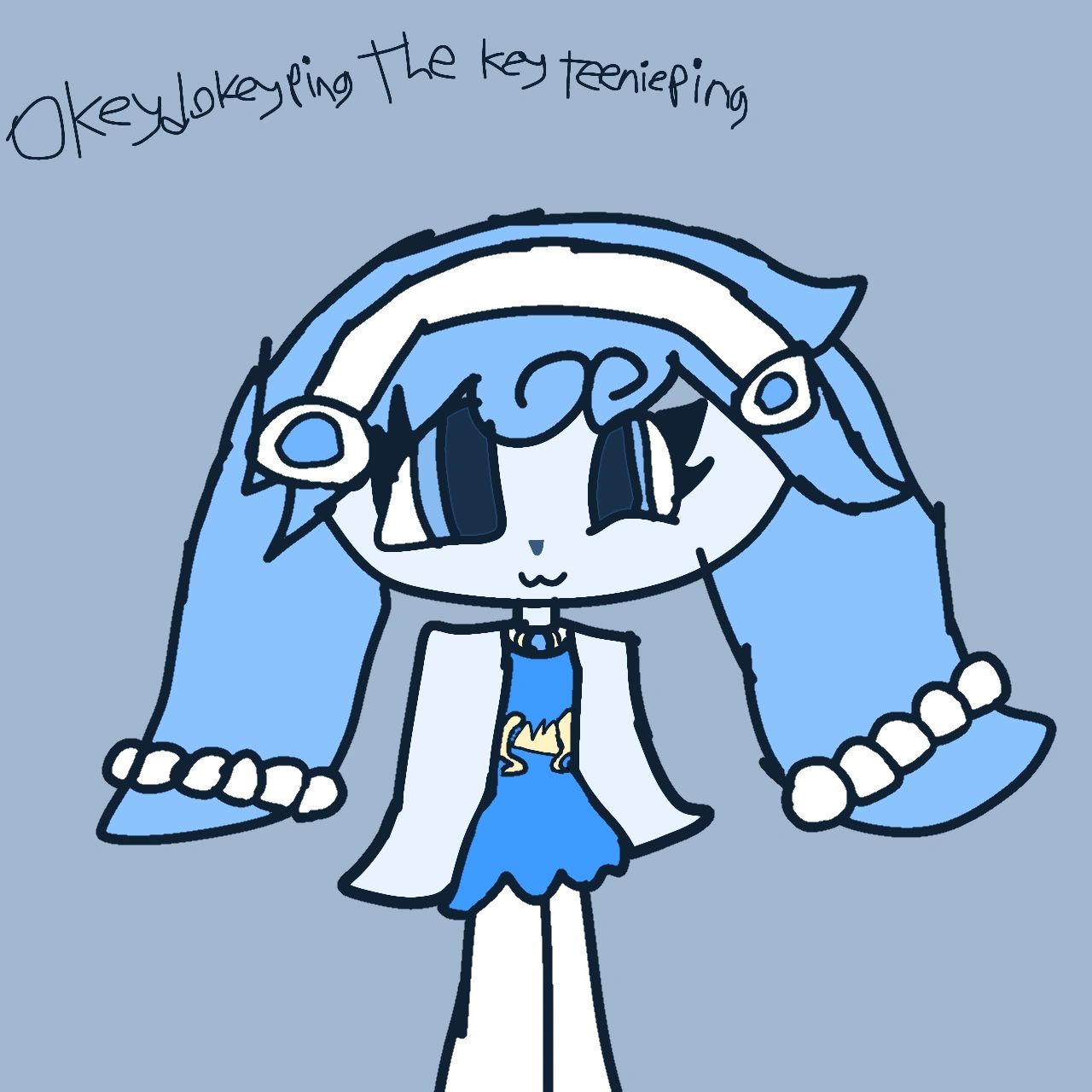 This Is Okeydokeyping Im Was Drawing Her She So Cute | Fandom