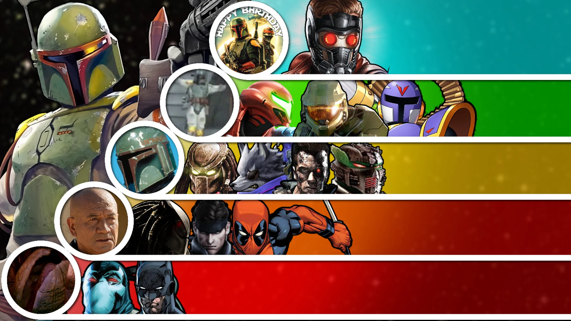 I made a matchup tier list for Boba Fett (Star Wars)! | Fandom