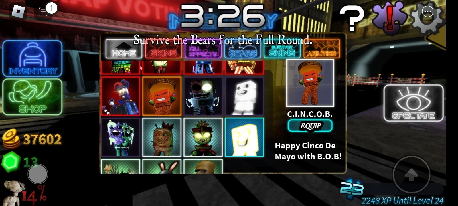 what's my favorite bob skin personally ? | Fandom