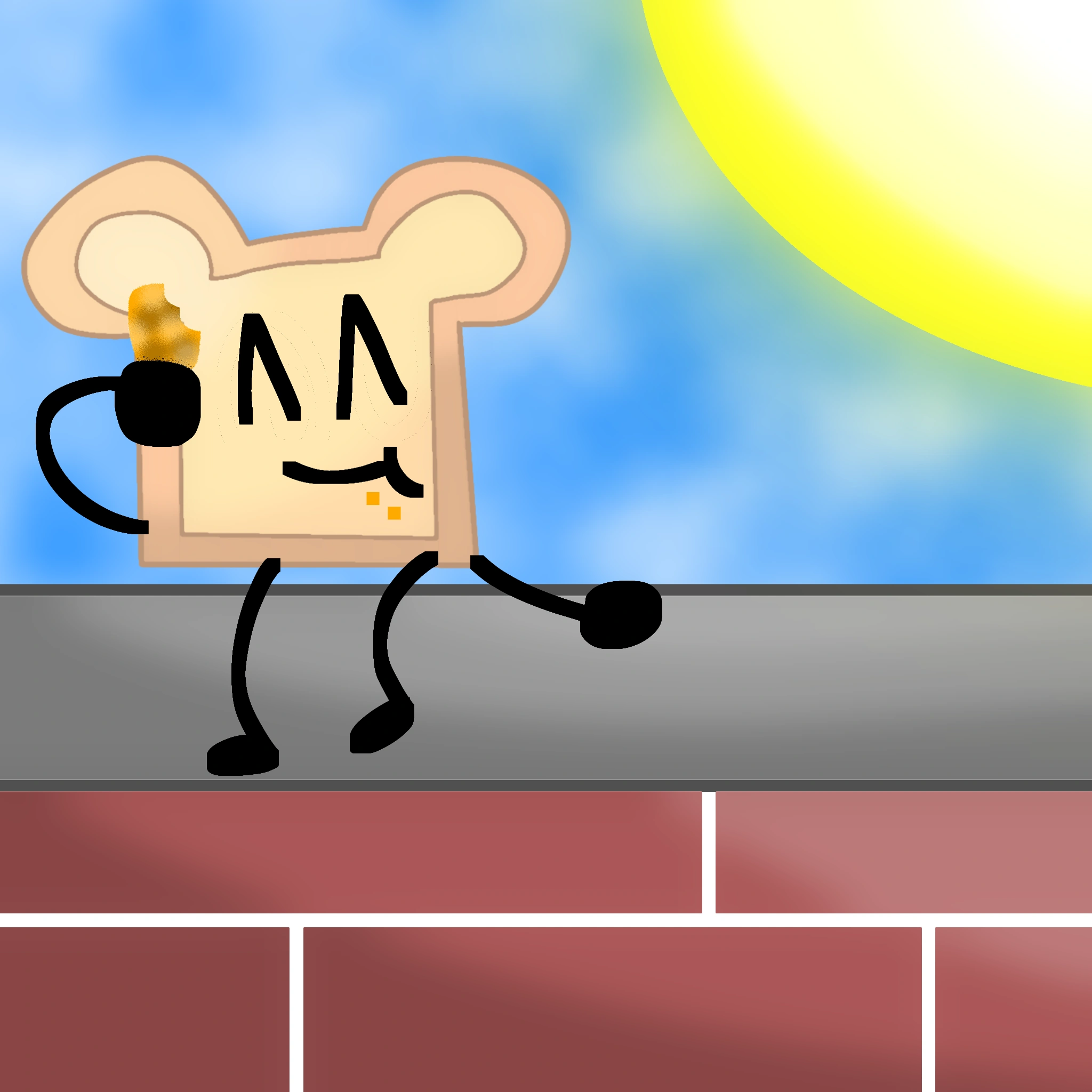 bread eating a nuggy | Fandom