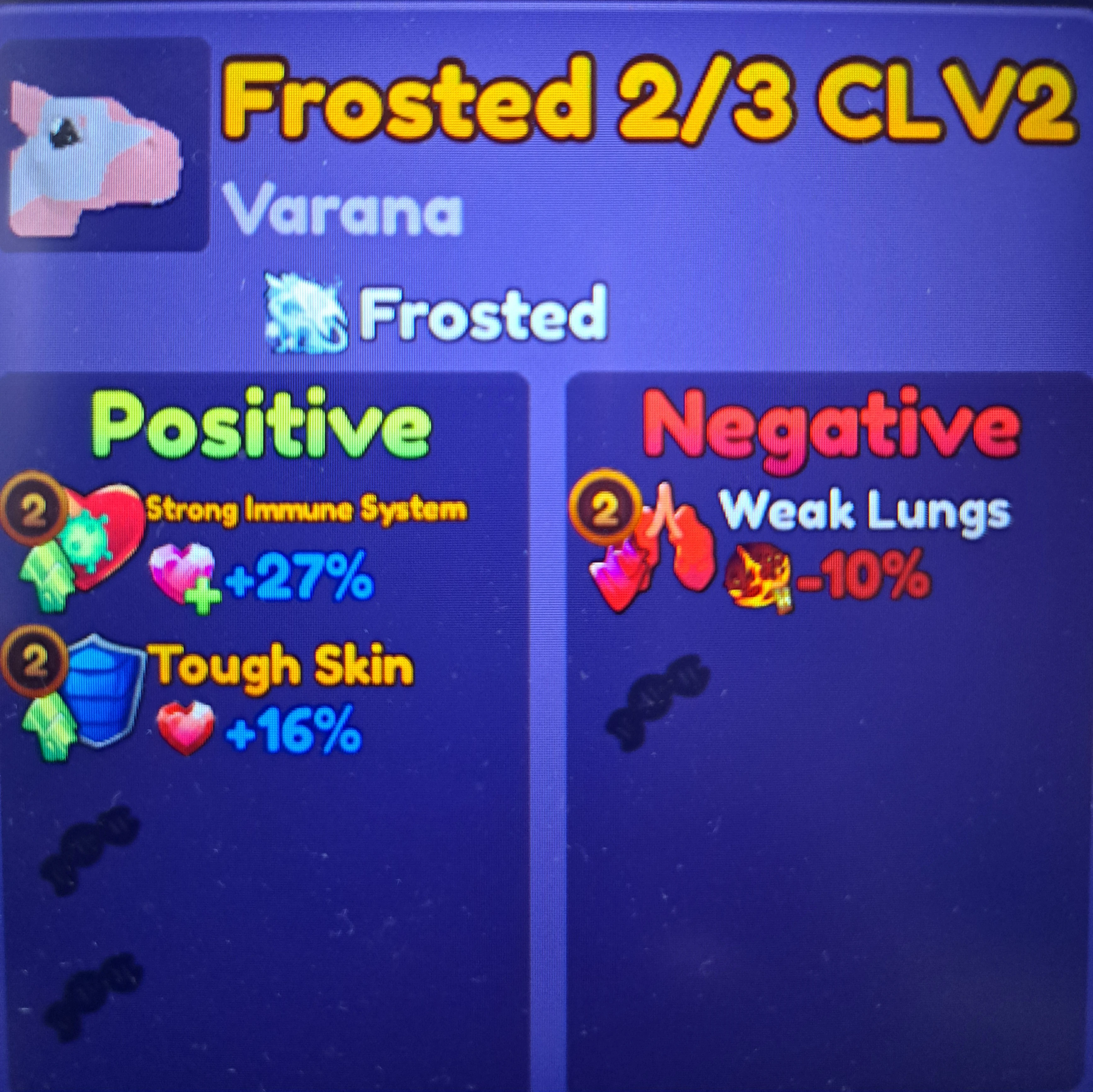 Selling/Trading Frosted 2/3 CLV2 vara! | Fandom
