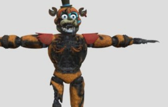 Glamrock Freddy Ruin DLC character model | Fandom