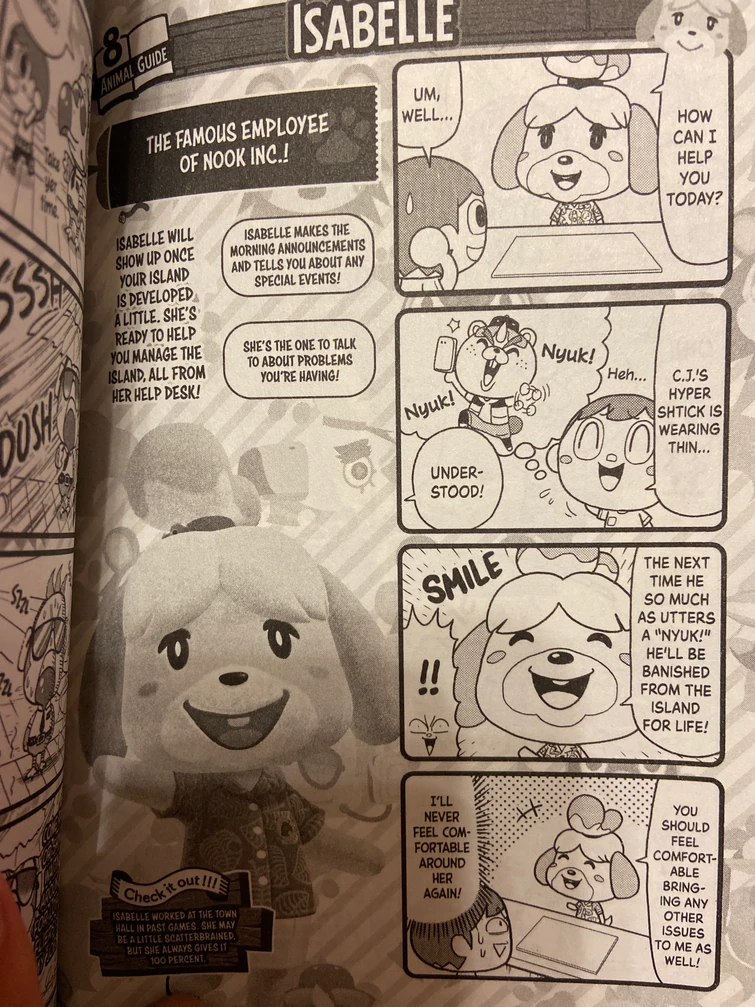 Isabelle got tired of NPC dialogue and is letting her thoughts out | Fandom