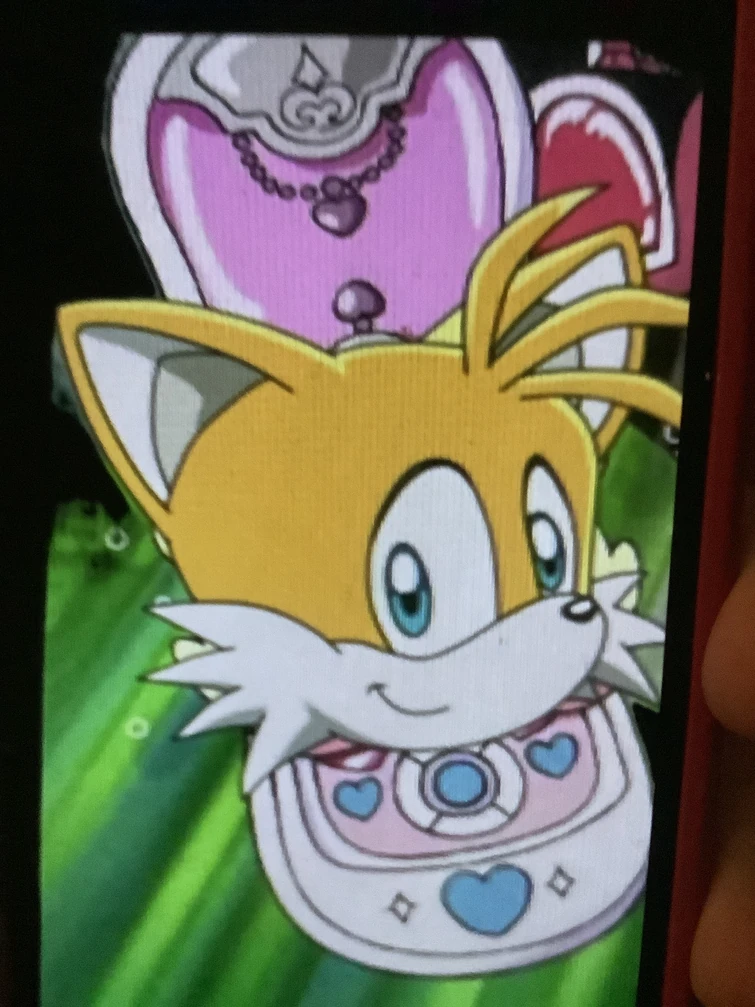 Tails in his iPhone form | Fandom