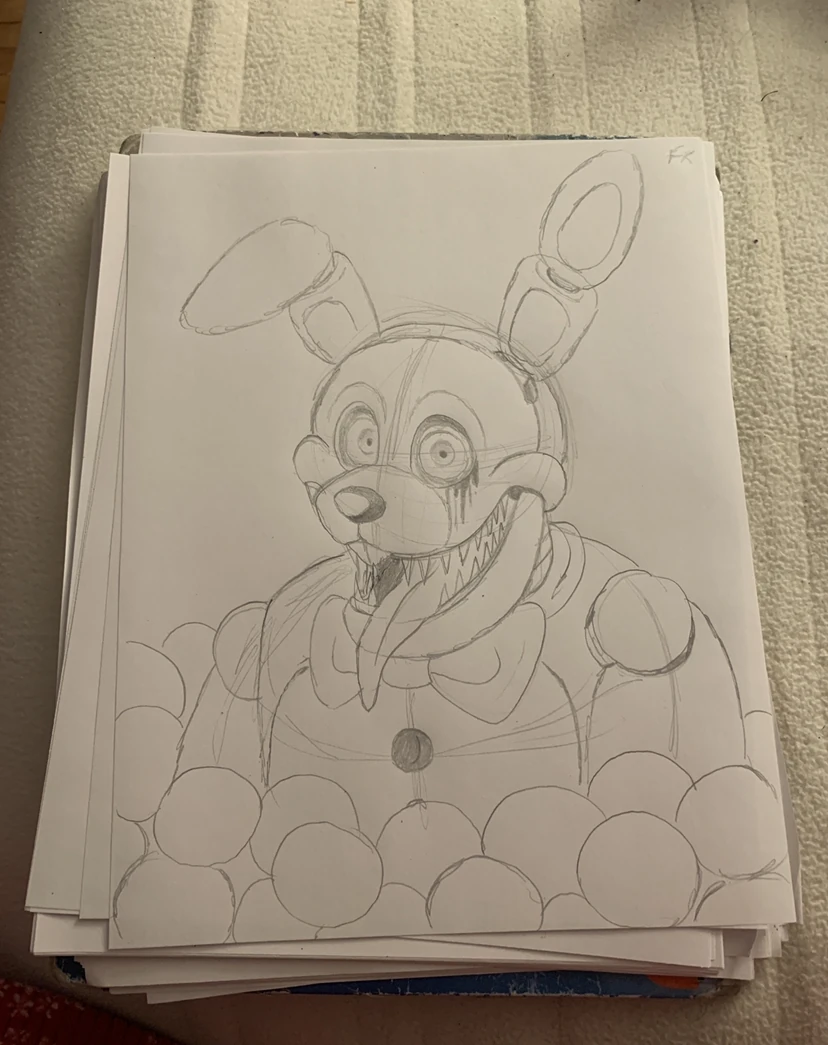 Pit Bonnie sketch | Fandom