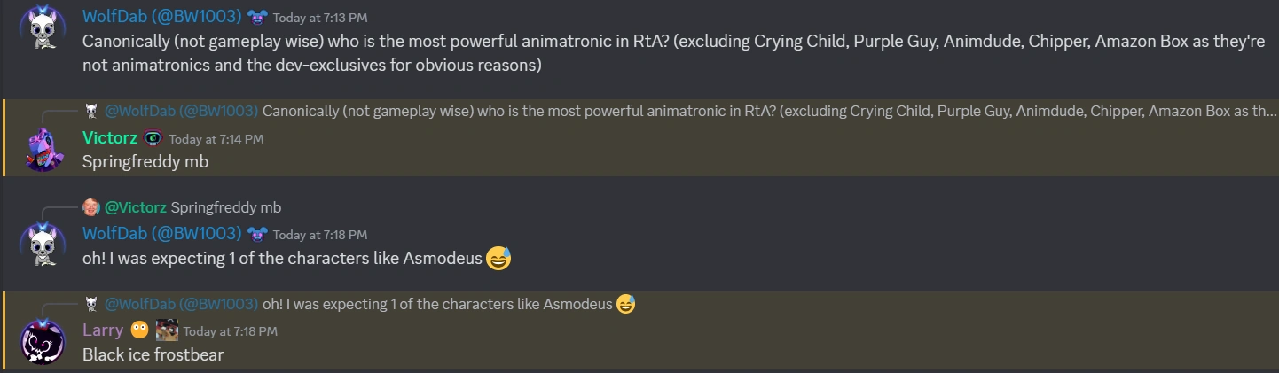 I got a dev to confirm something! | Fandom